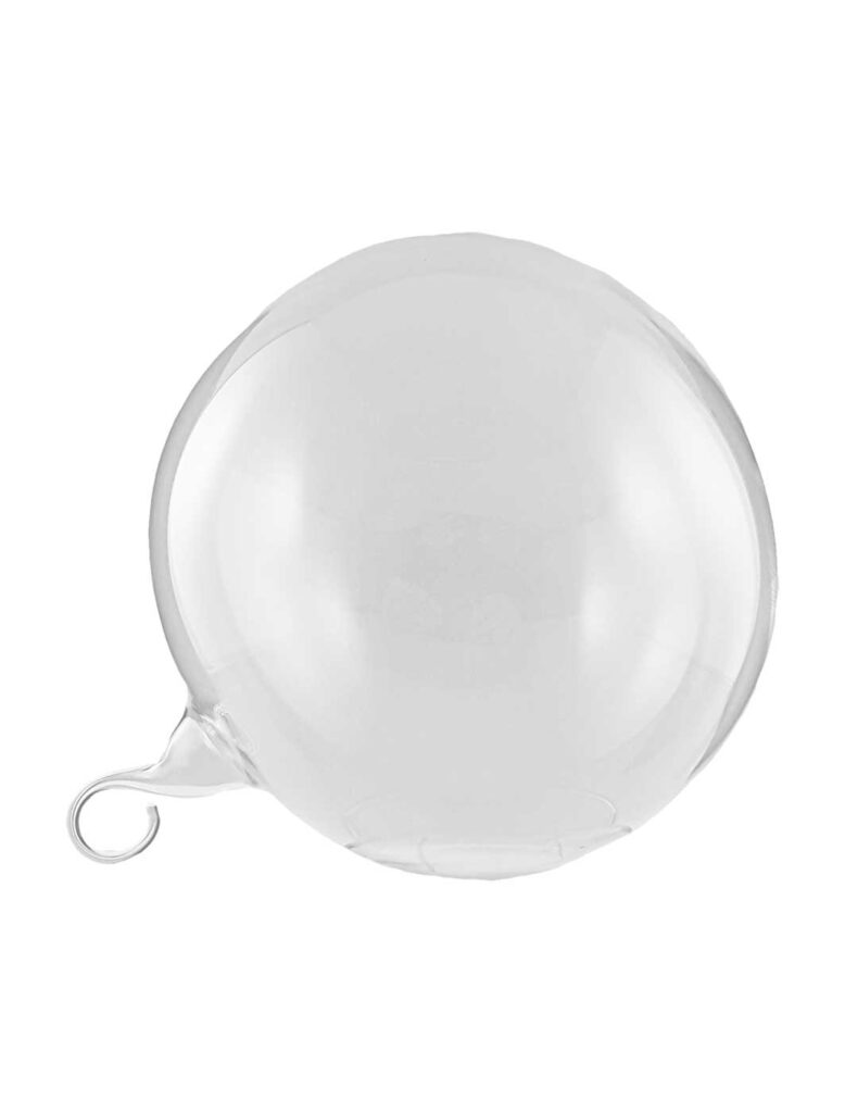 12cm Glaskugel kristall - Glasbläserei Andreas Voigt
